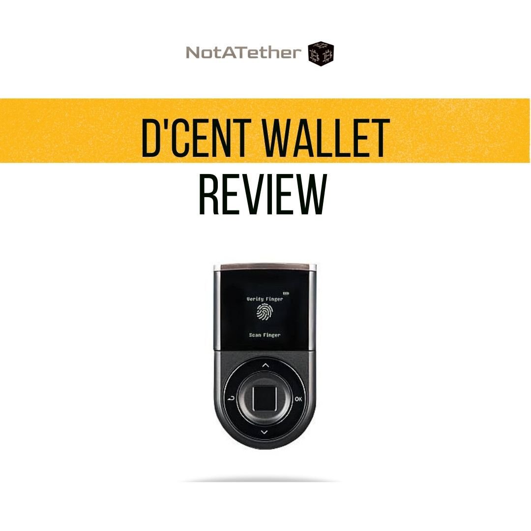 Overview of D’CENT wallet and how to set it up - NotATether
